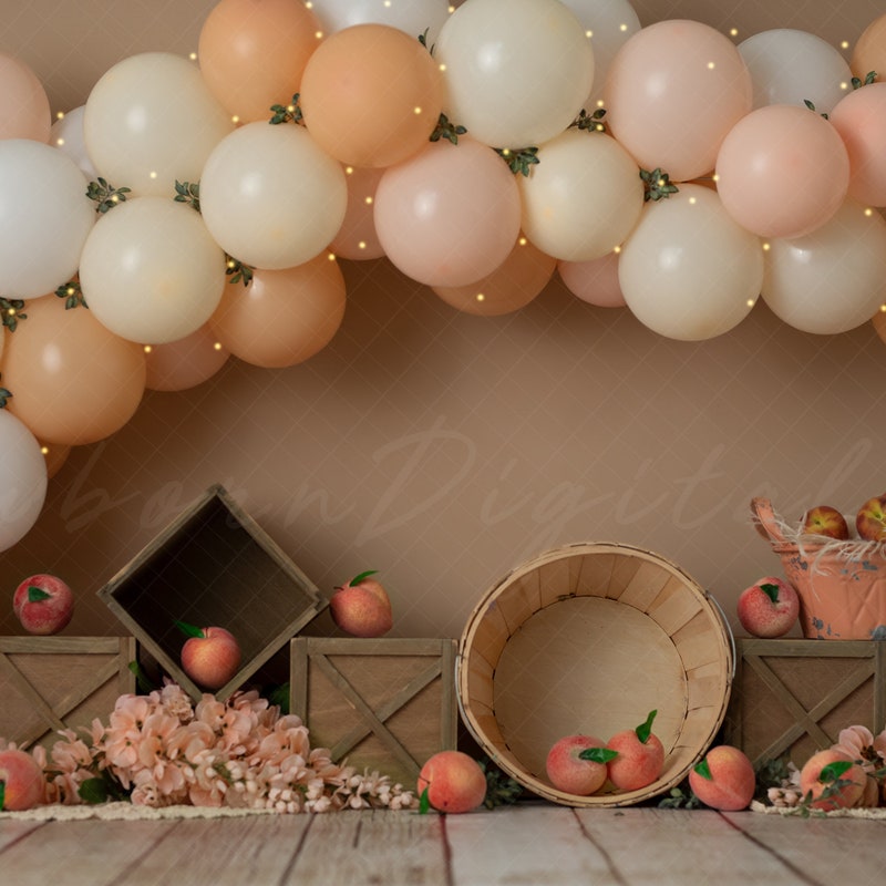 Peach Background - Etsy