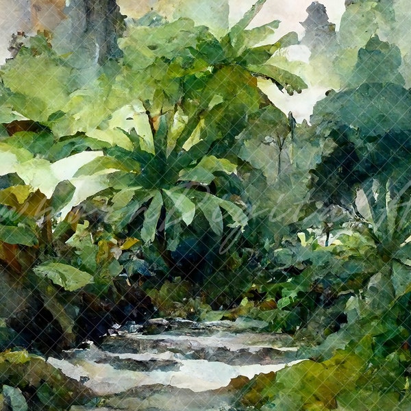 Jungle Backdrop - Etsy