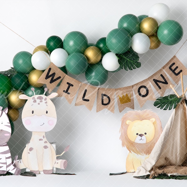 Wild One Backdrop - Etsy