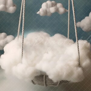 Newborn Cloud Backdrop, Newborn Digital Backdrop, Digital Prop, Digital ...