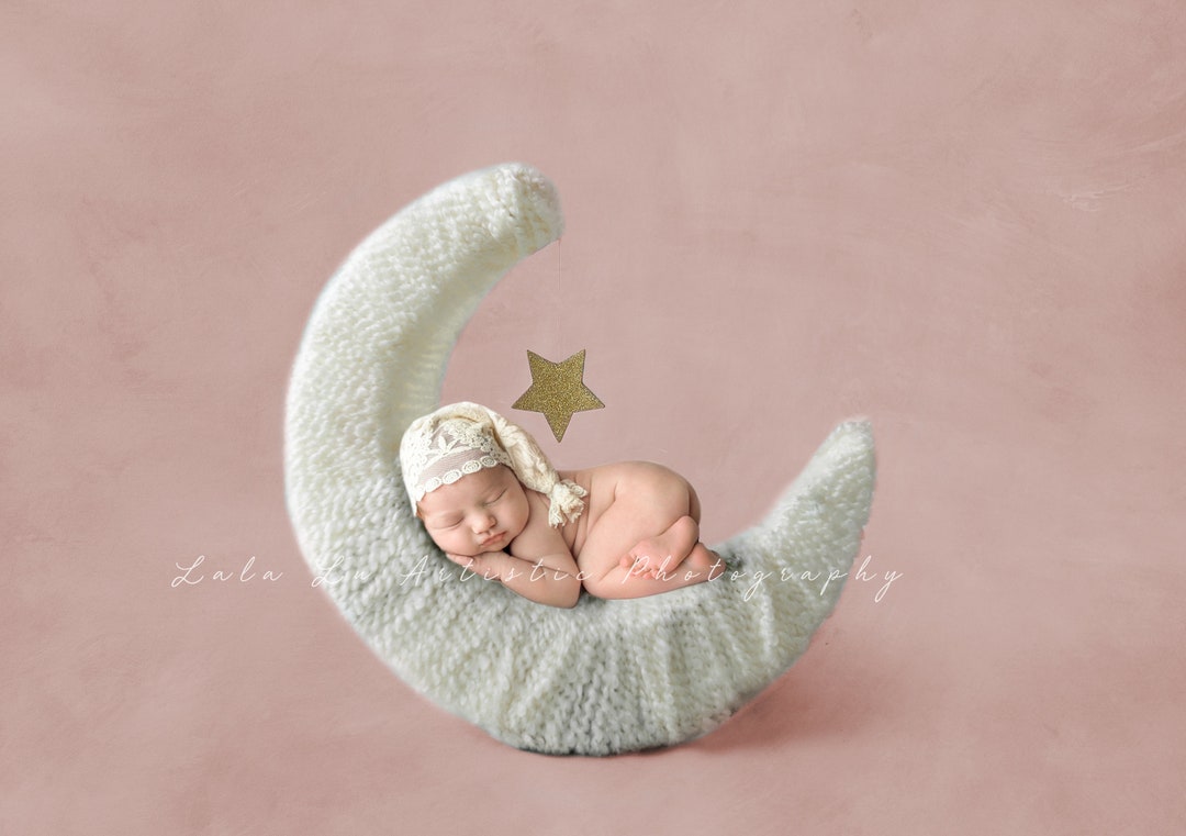 Newborn Moon Backdrop, Newborn Digital Backdrop, Newborn Background ...