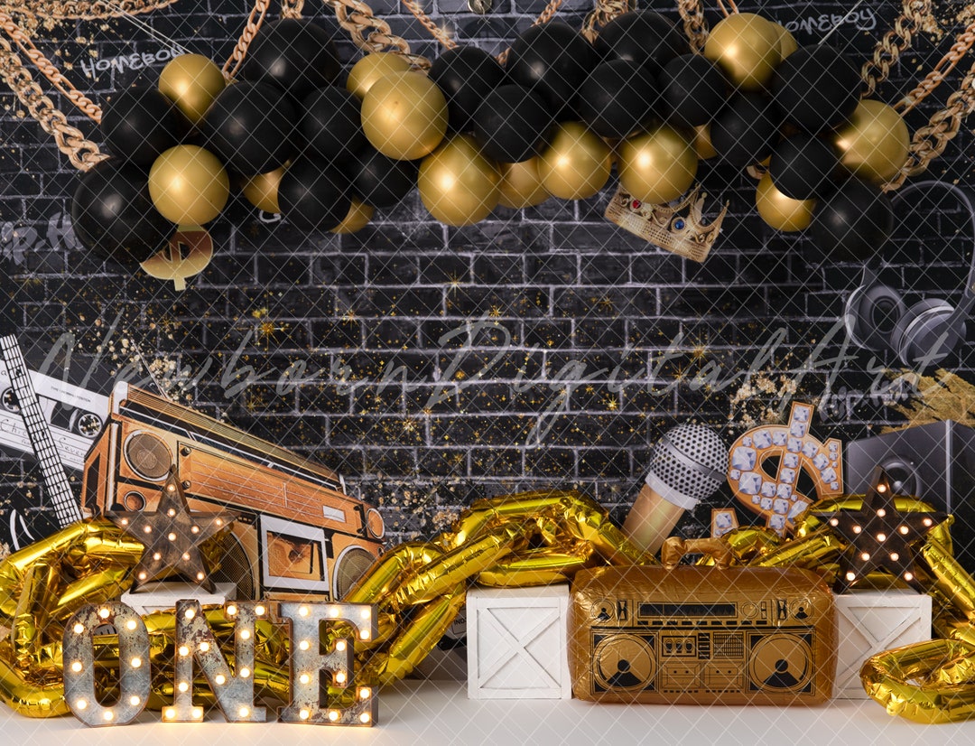 Notorious ONE Backdrop, the Big ONE Backdrop, Printable Backdrop, Cake ...