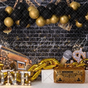 Notorious ONE Backdrop, the Big ONE Backdrop, Printable Backdrop, Cake ...