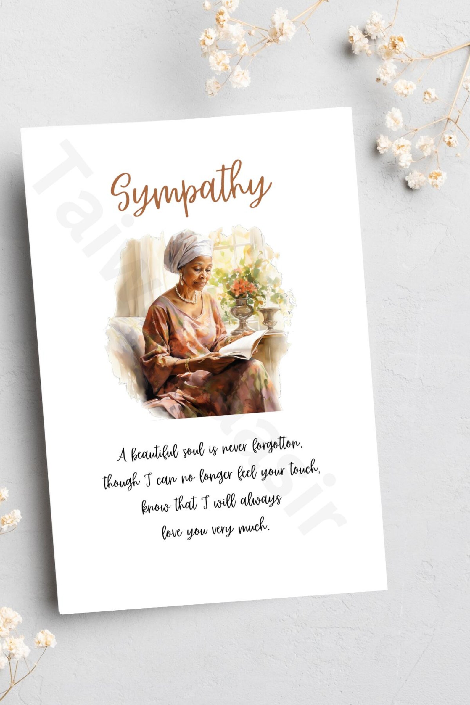 Sympathy Cards, Bereavement Cards, Thinking of You Cards, Loss, Black ...