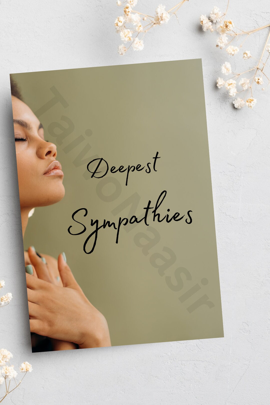 Black Sympathy Cards, Black Bereavement, Sorry for Your Loss ...