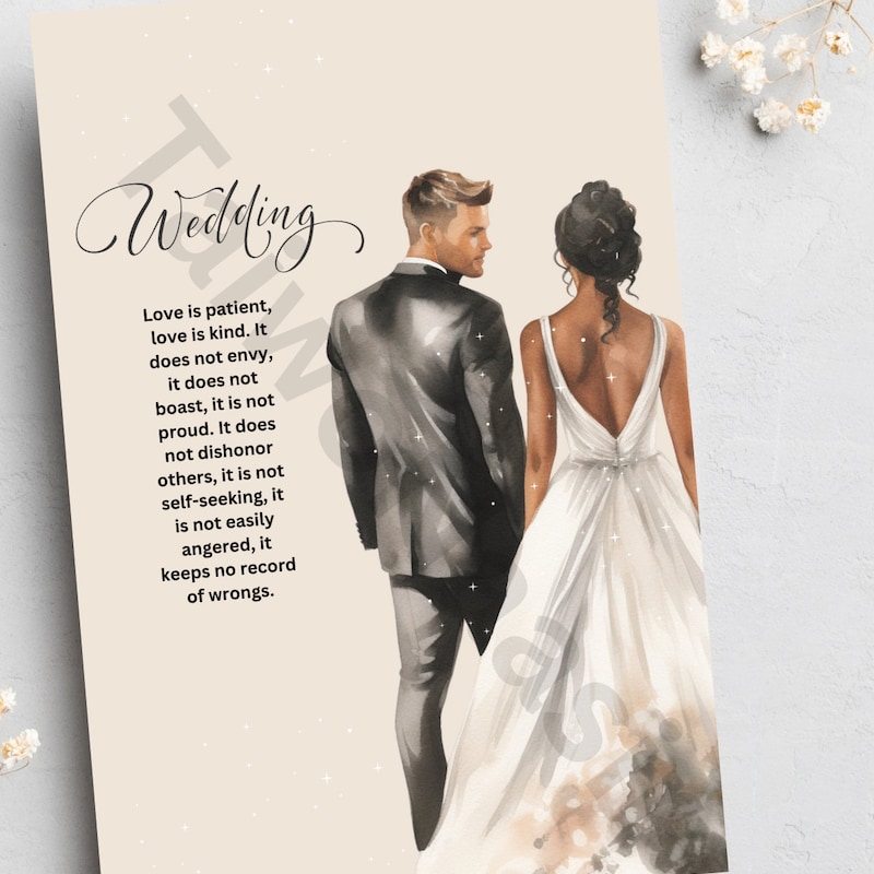 Wedding Interracial Card - Etsy UK