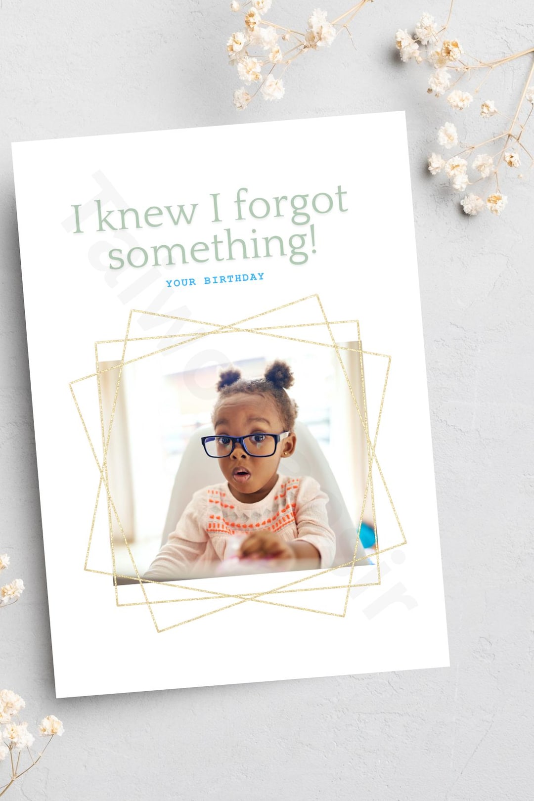 Belated Birthday Cards, Forgot Cards, Sorry Cards, Birthday Cards ...