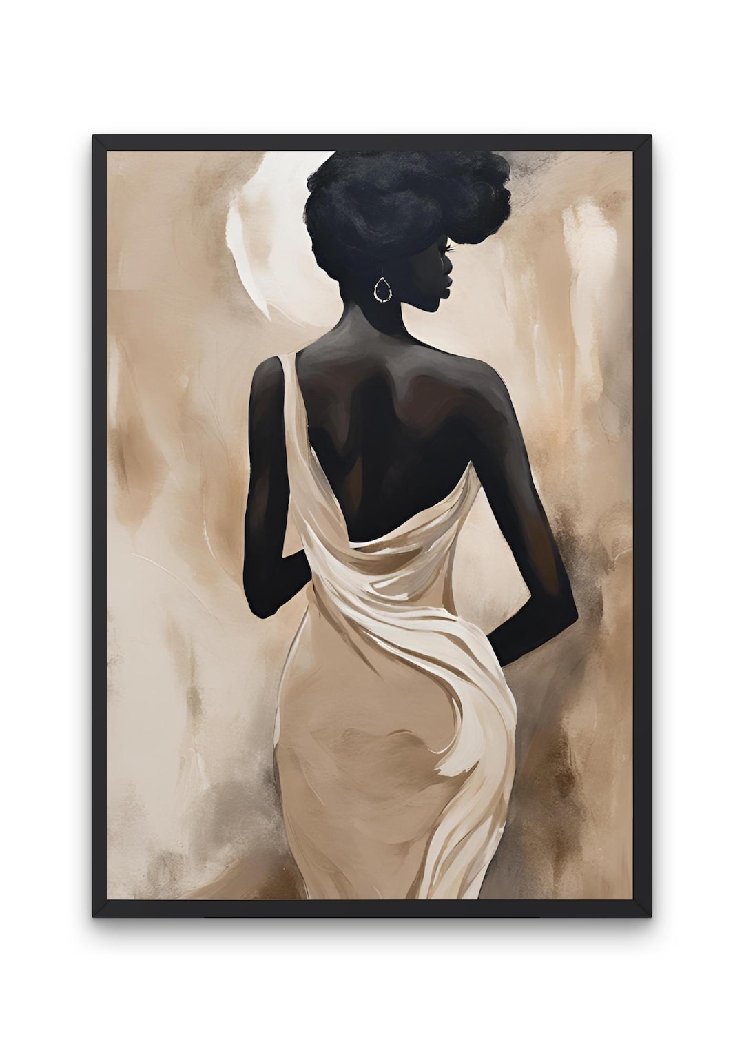 Black Prints, A3 Prints, Unframed Prints, Wall Art, Wall Decor, Black ...