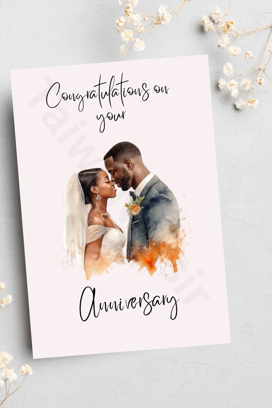 Wedding Cards, Engagement Cards, Anniversary Cards, Black Couples ...