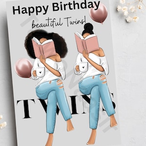 Happy Birthday, Black Greetings Cards, Afrocentric Cards, Ethnic Cards ...