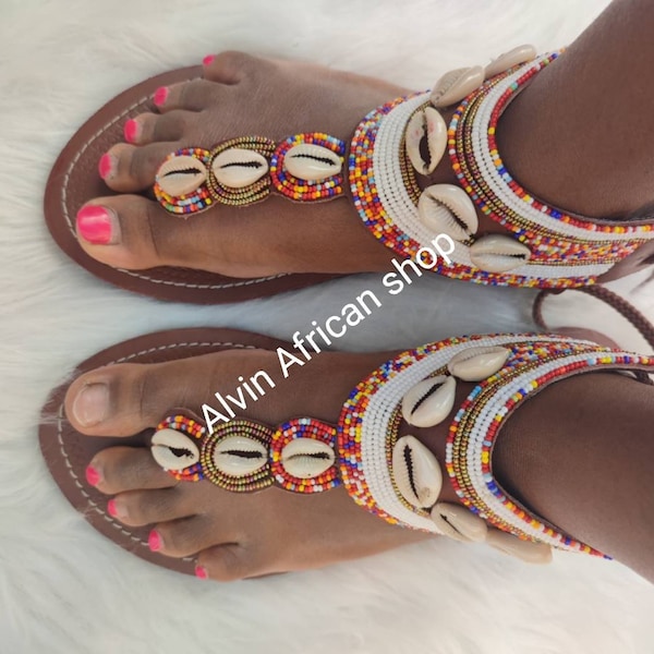 African Sandals for Women - Etsy