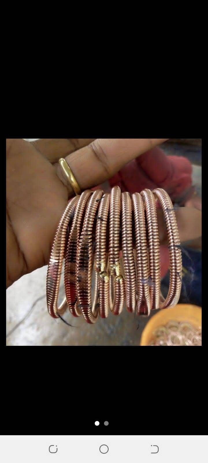4 African Copper Braceletswholesale Copper Ankh Bracelets - Etsy