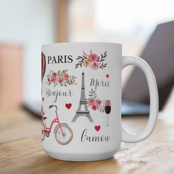 Paris Mug - Etsy