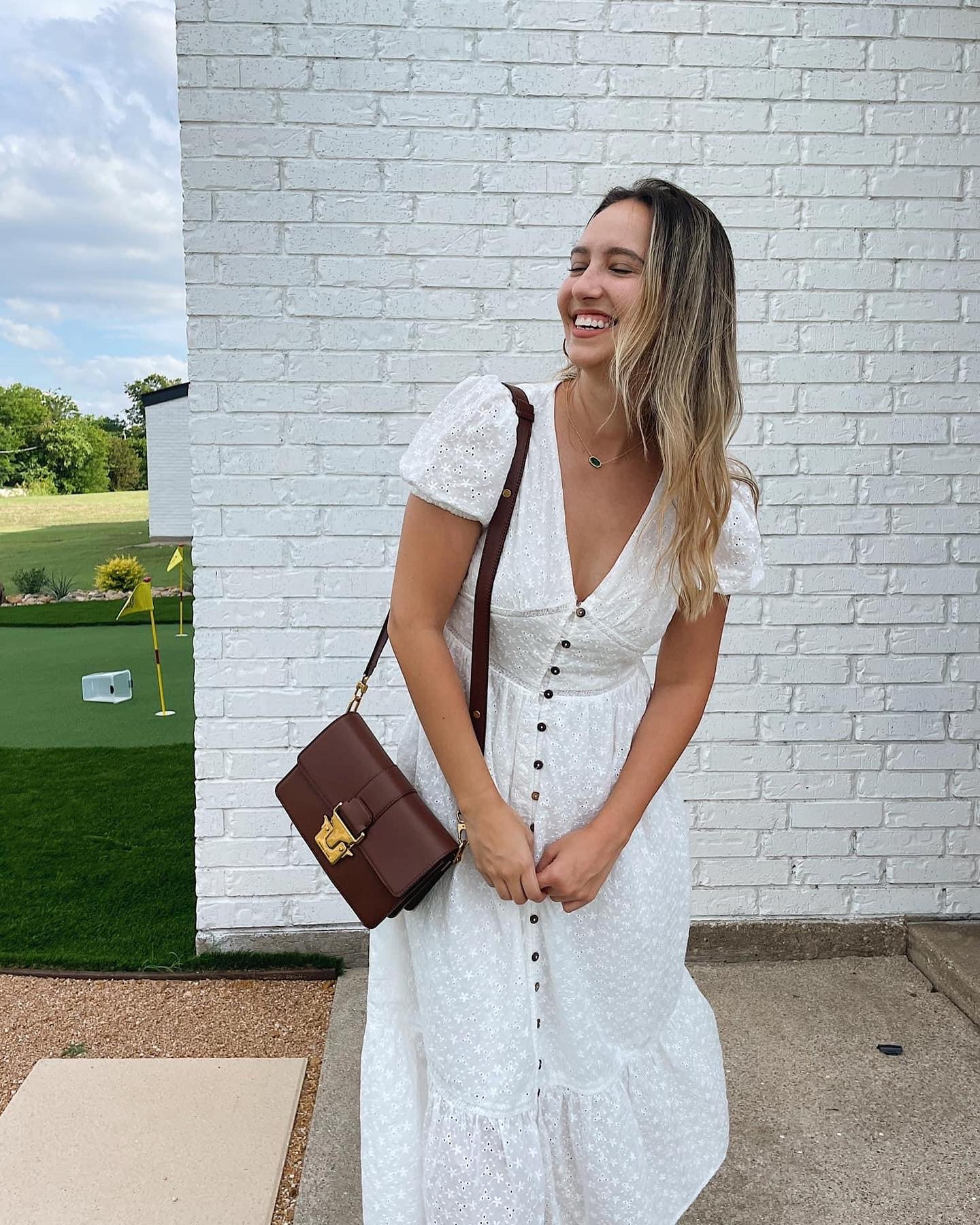 White Lace Church Dress With Embroidered Cross on Sleeve Christian ...