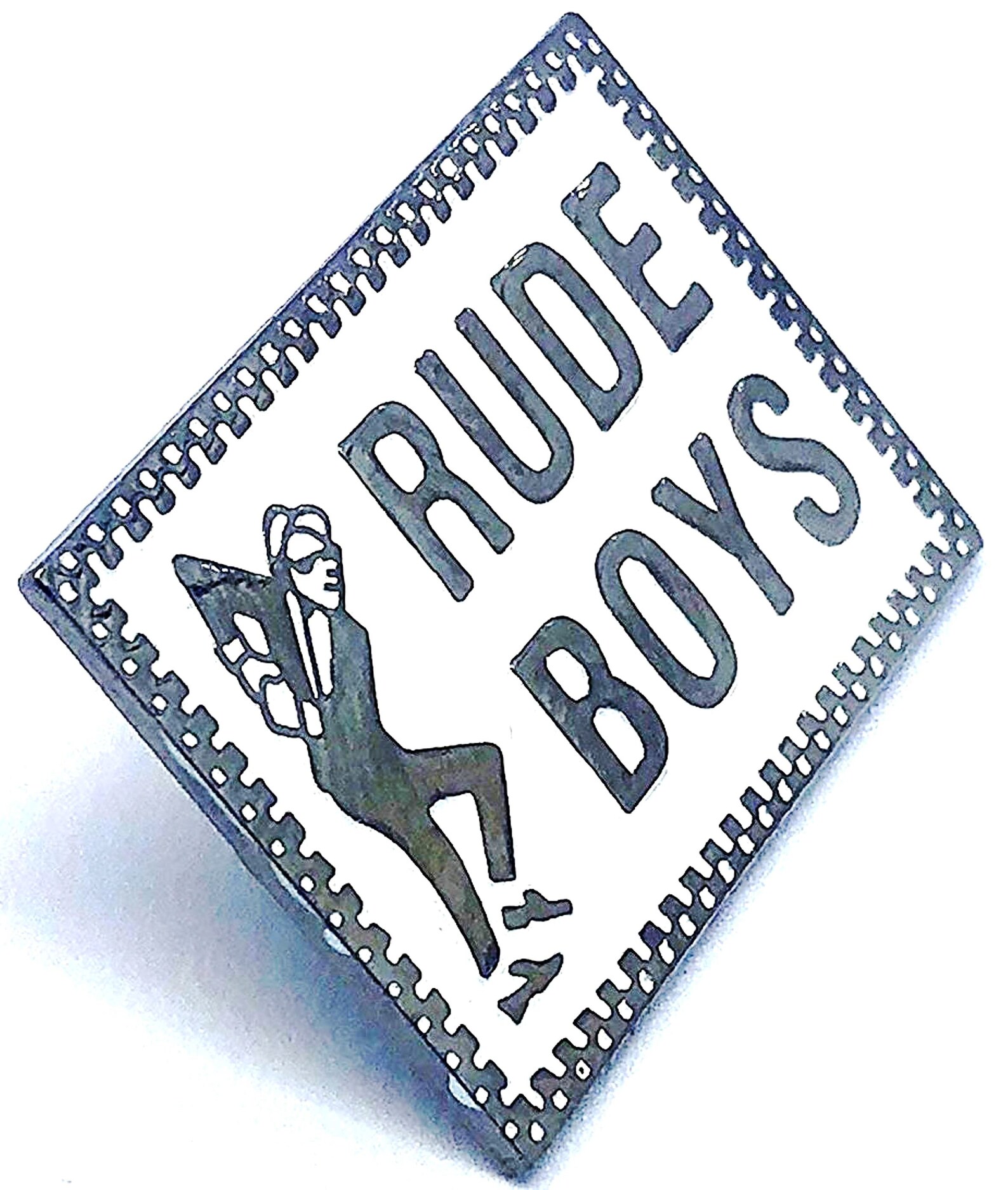 2 Tone Ska Rude Boys metal pin badge | Etsy
