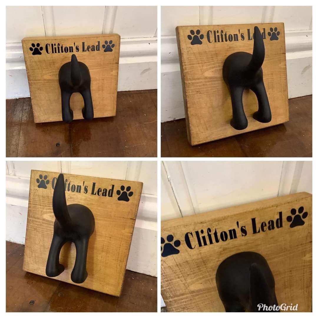 Personalised Dog Lead Plaque - Etsy UK