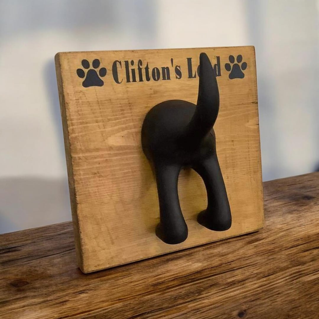Personalised Dog Lead Plaque - Etsy UK