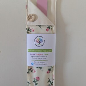 Fabric Nail File Case - Etsy UK