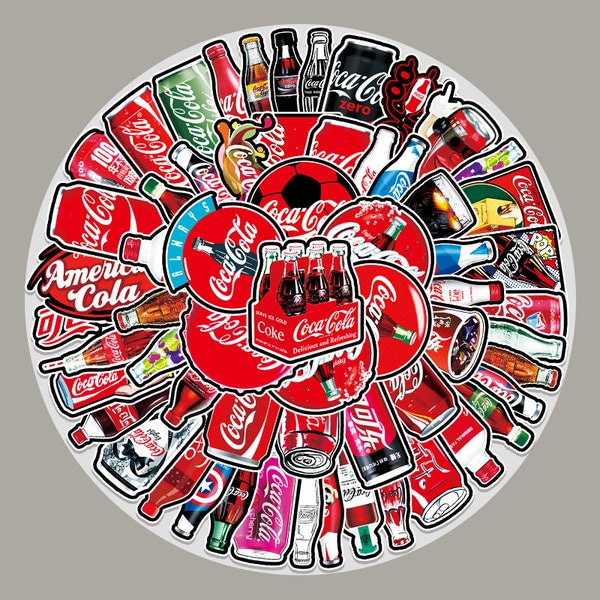 Coca Cola Decals - Etsy