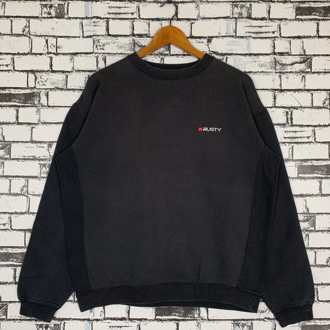 Vintage Rusty Surfwear Sweatshirt - Size Medium - Etsy