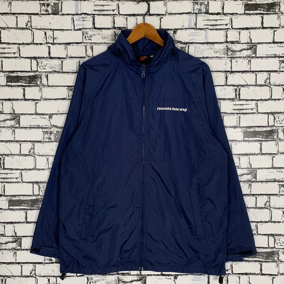 Vintage Honda Racing Windbreaker Jacket Size Large - Etsy