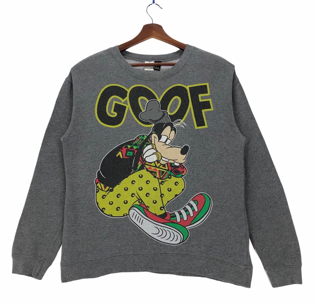 Vintage Goofy Sweatshirt Goofy Cartoon Character the Walt Disney ...