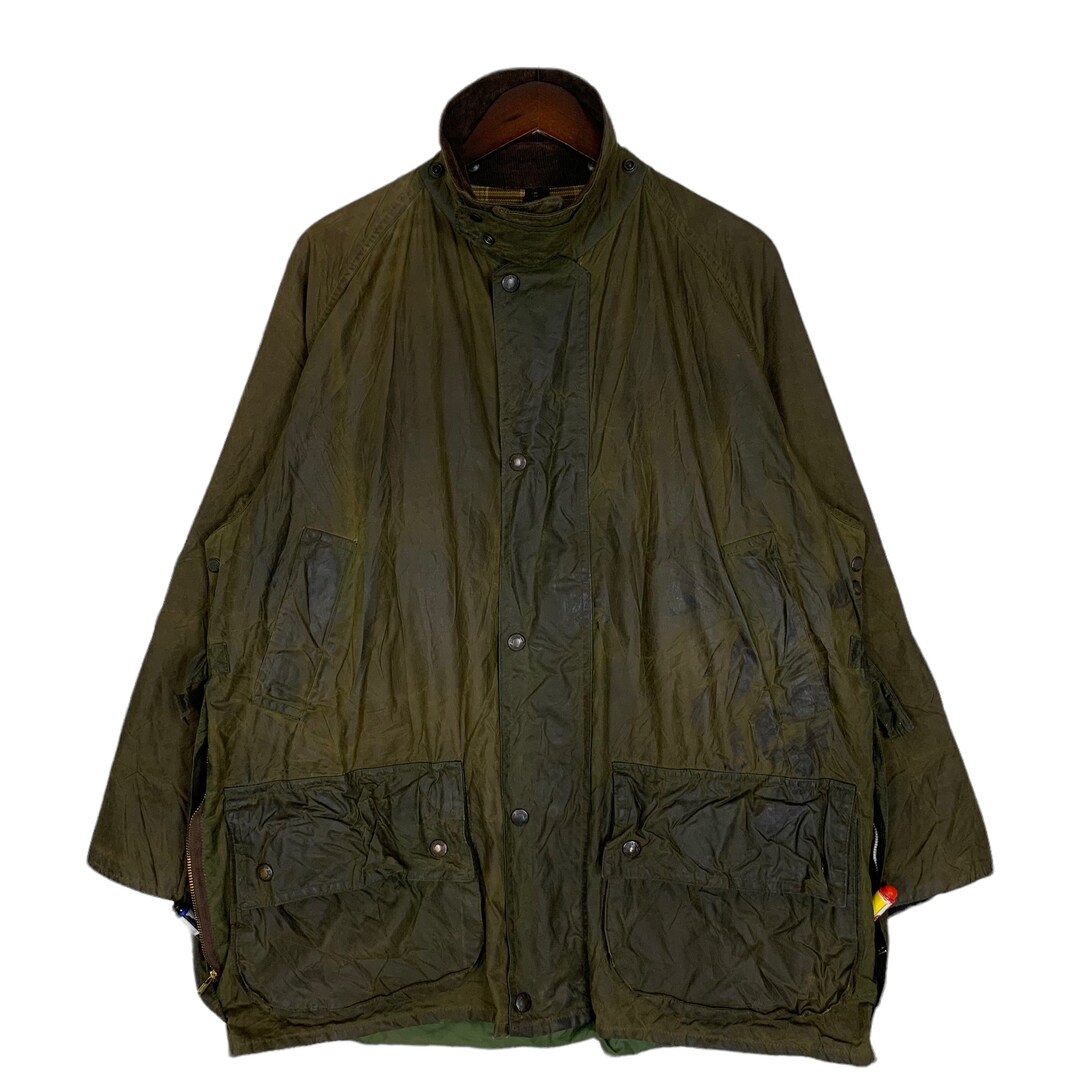 Vintage Britton Beltstaff Waxed Cotton Jacket - Etsy