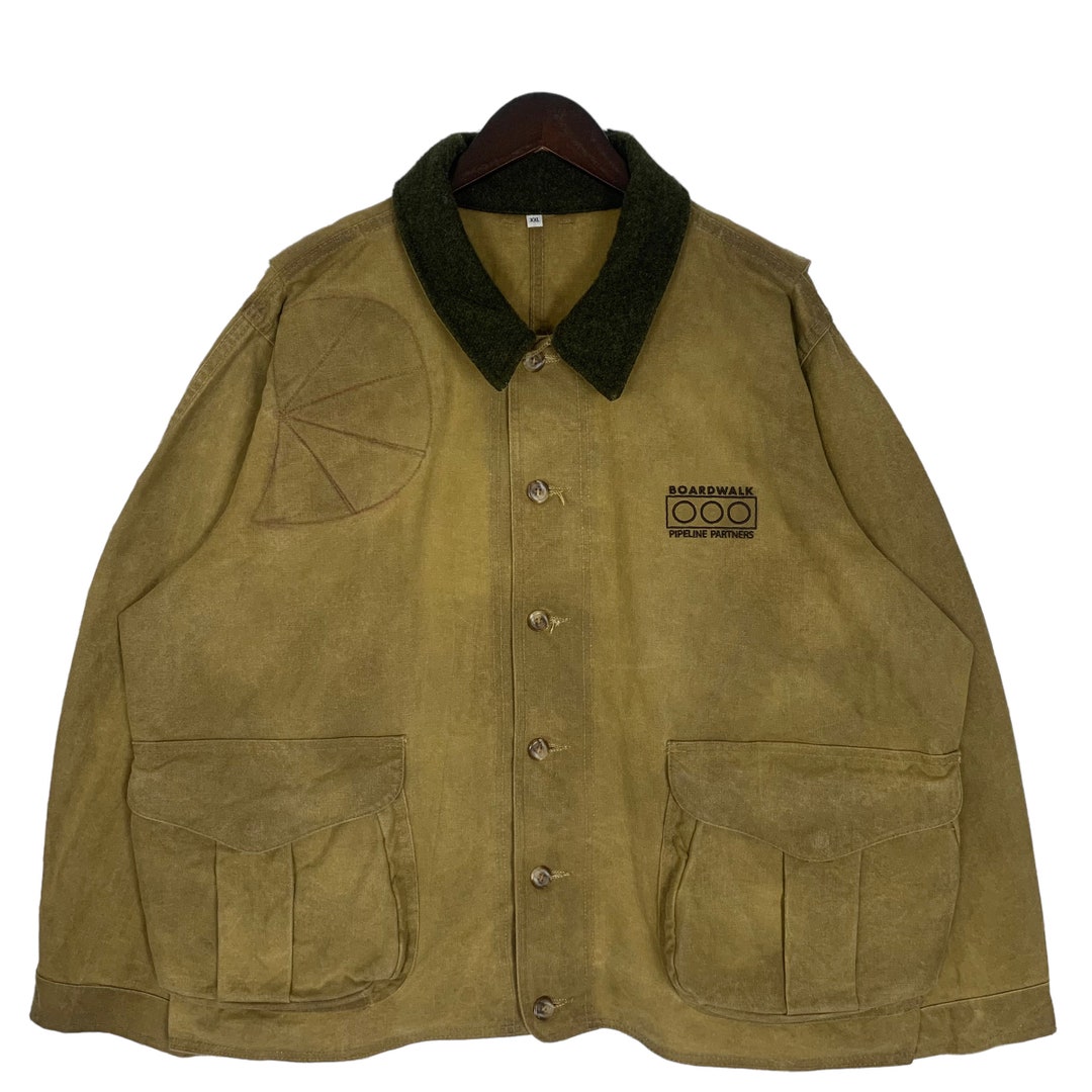 Vintage Filson Boardwalk Pipe Line Partners Jacket Filson Duck Cotton ...