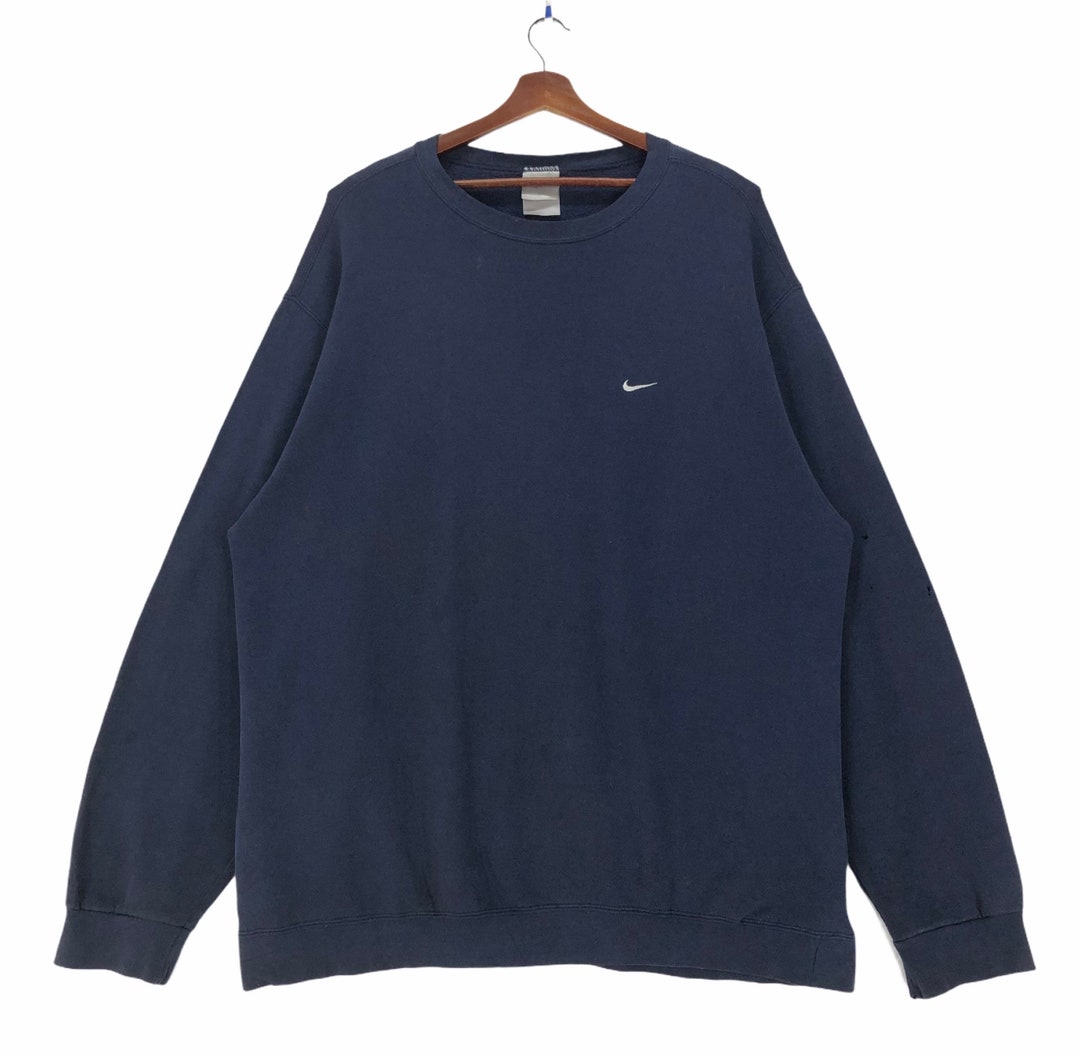 Vintage Nike Sweatshirt Nike Small Logo Swoosh Sportswear Pullover Size ...