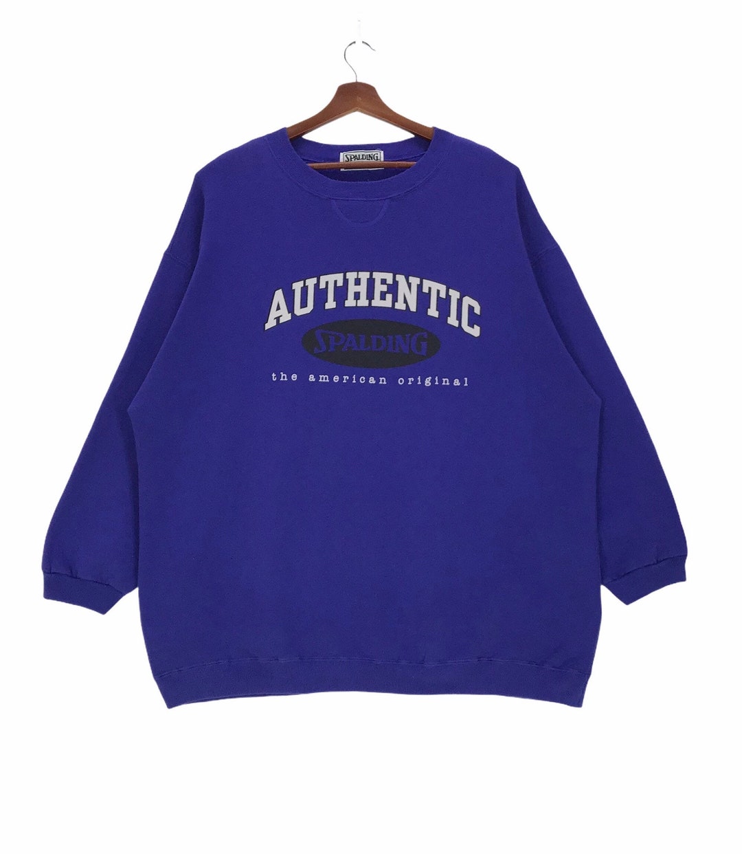 Vintage Spalding Active Wear Sweatshirt Spellout Pullover Size Xlarge ...