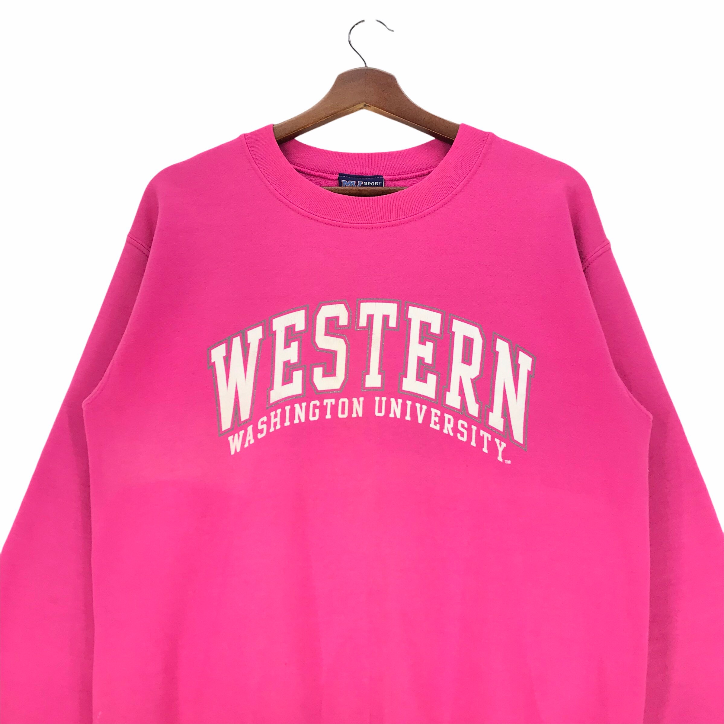 Vintage 90s Western Washington University Sweatshirt Crewneck Western ...