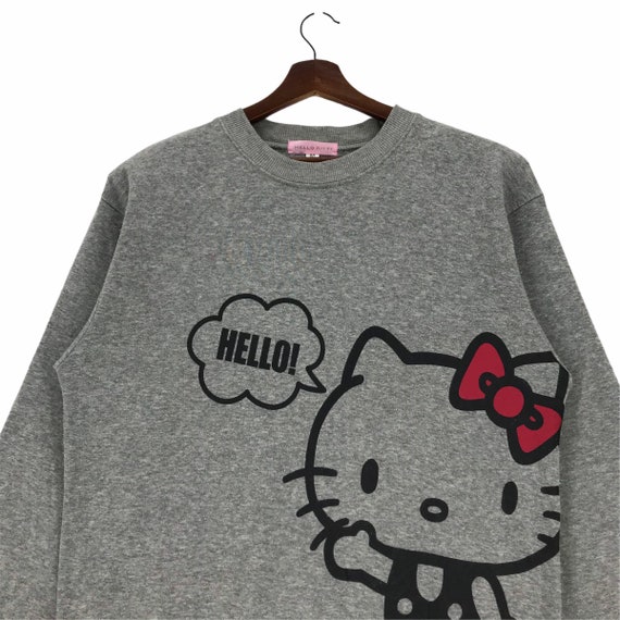 Vintage Hello Kitty Japanese Cartoon Sweatshirt Hello… - Gem