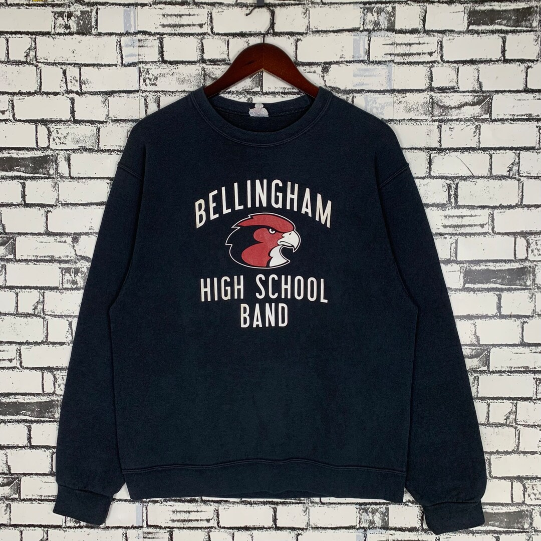Vintage Bellingham High School Band Sweatshirt Crewneck - Etsy