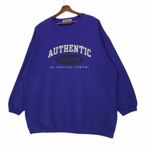 Vintage Spalding Active Wear Sweatshirt Spellout Pullover Size Xlarge ...