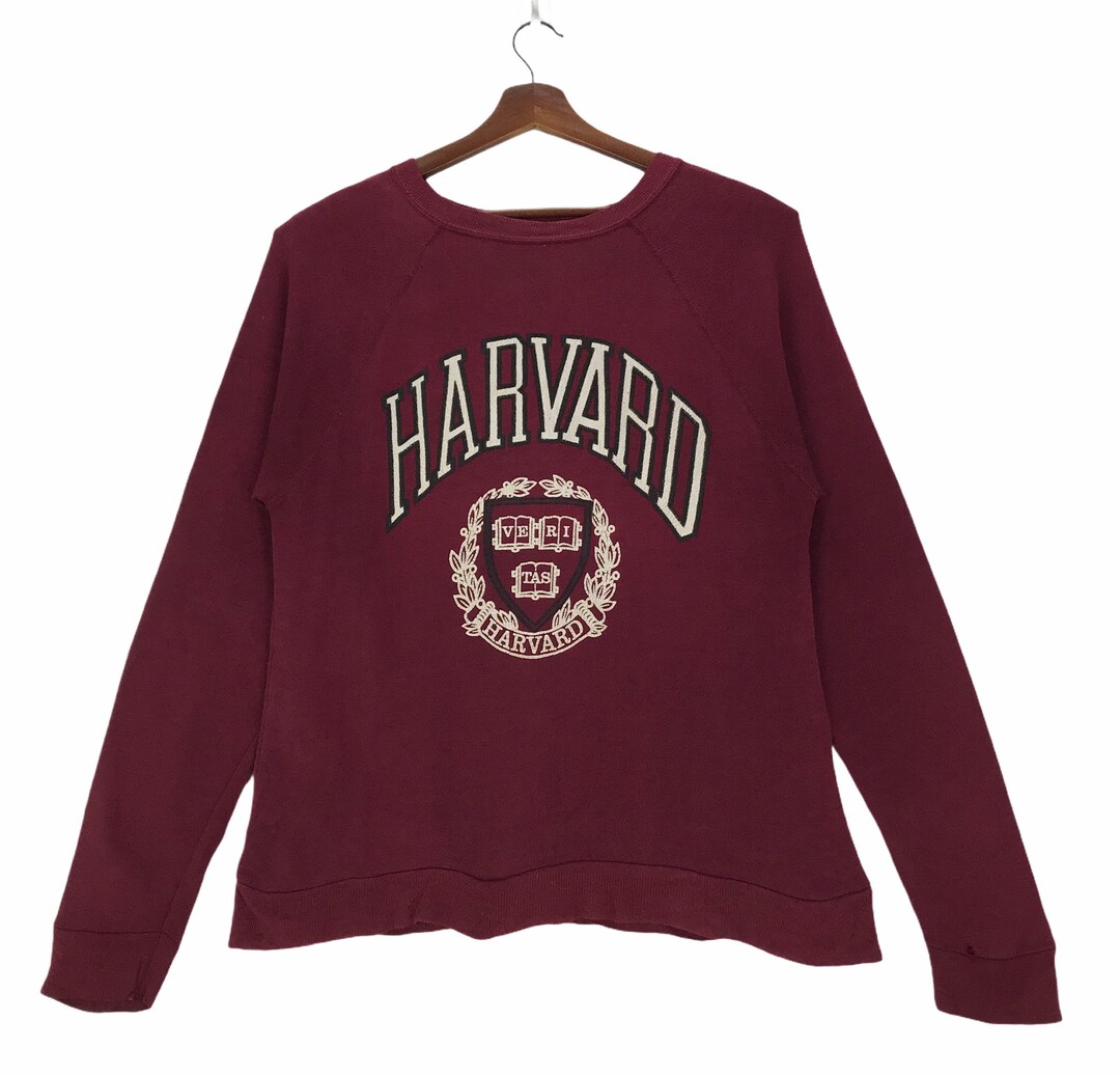 Vintage 80s Harvard University Sweatshirt - Size Medium - Etsy