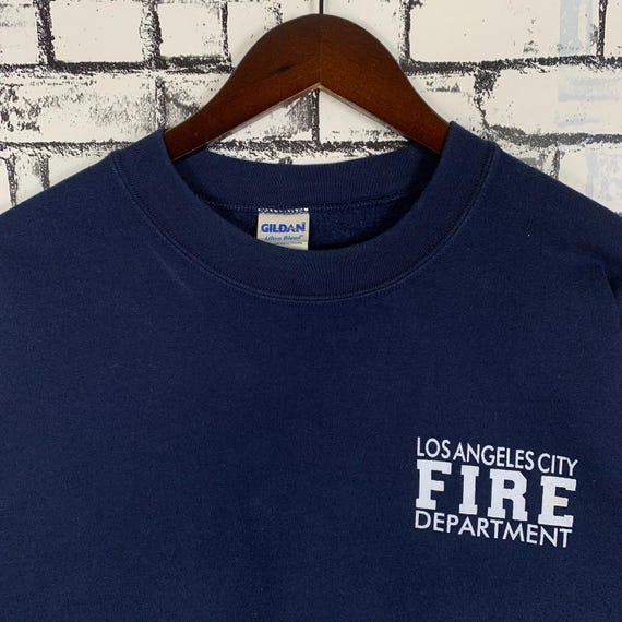Vintage Los Angeles City Fire Department Sweatshirt S… - Gem