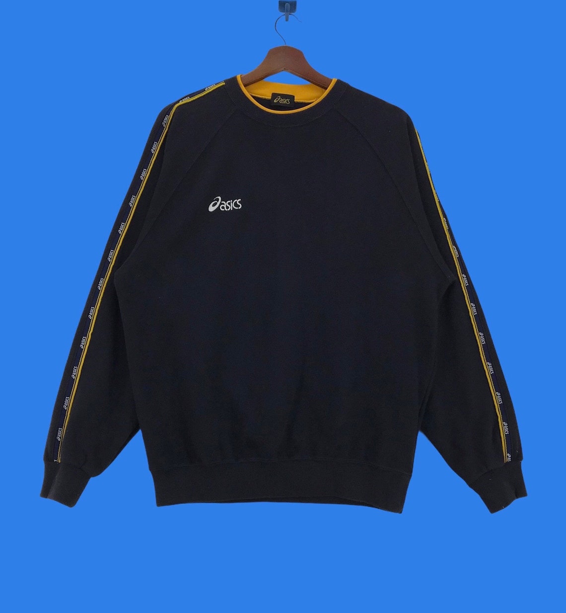 Vintage Asics Side Tape Sweatshirt Crewneck Small Logo Asics - Etsy UK