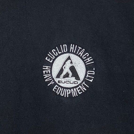 Vintage Euclid Hitachi Heavy Equipment Sweatshirt Euc… - Gem