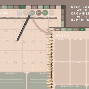 Goodnotes Planner, iPad Planner, Notability Planner, Digital Journal ...