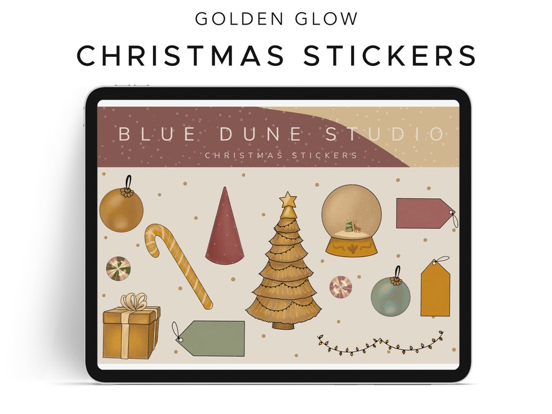 Christmas Goodnotes Sticker Book: Holiday Digital Stickers (PNG) - Etsy