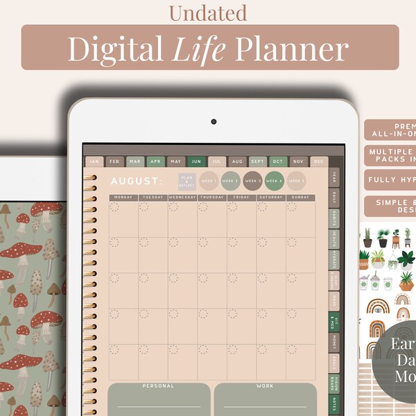 Goodnotes Planner - Etsy