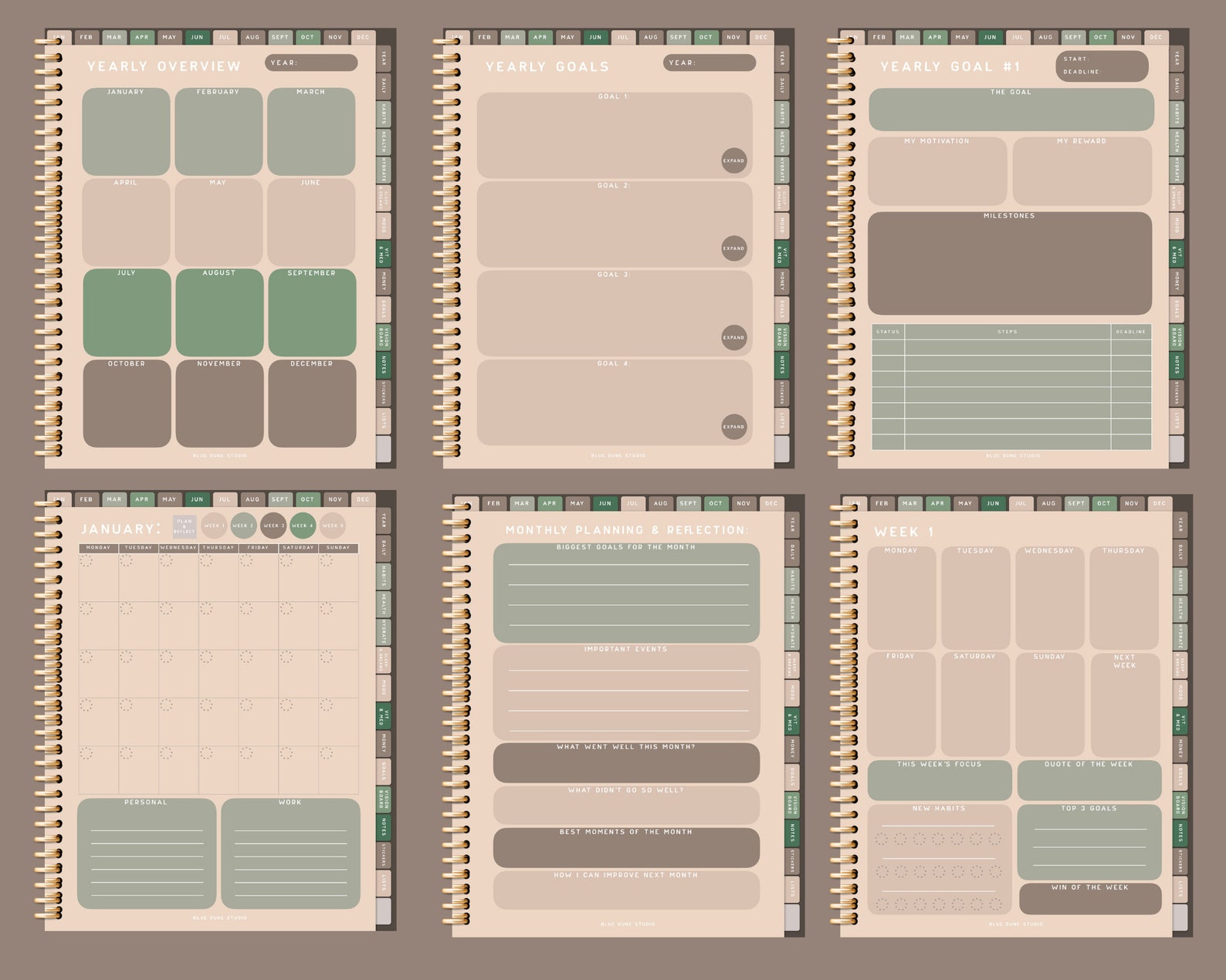 Goodnotes Planner Ipad Planner Notability Planner Digital - Etsy