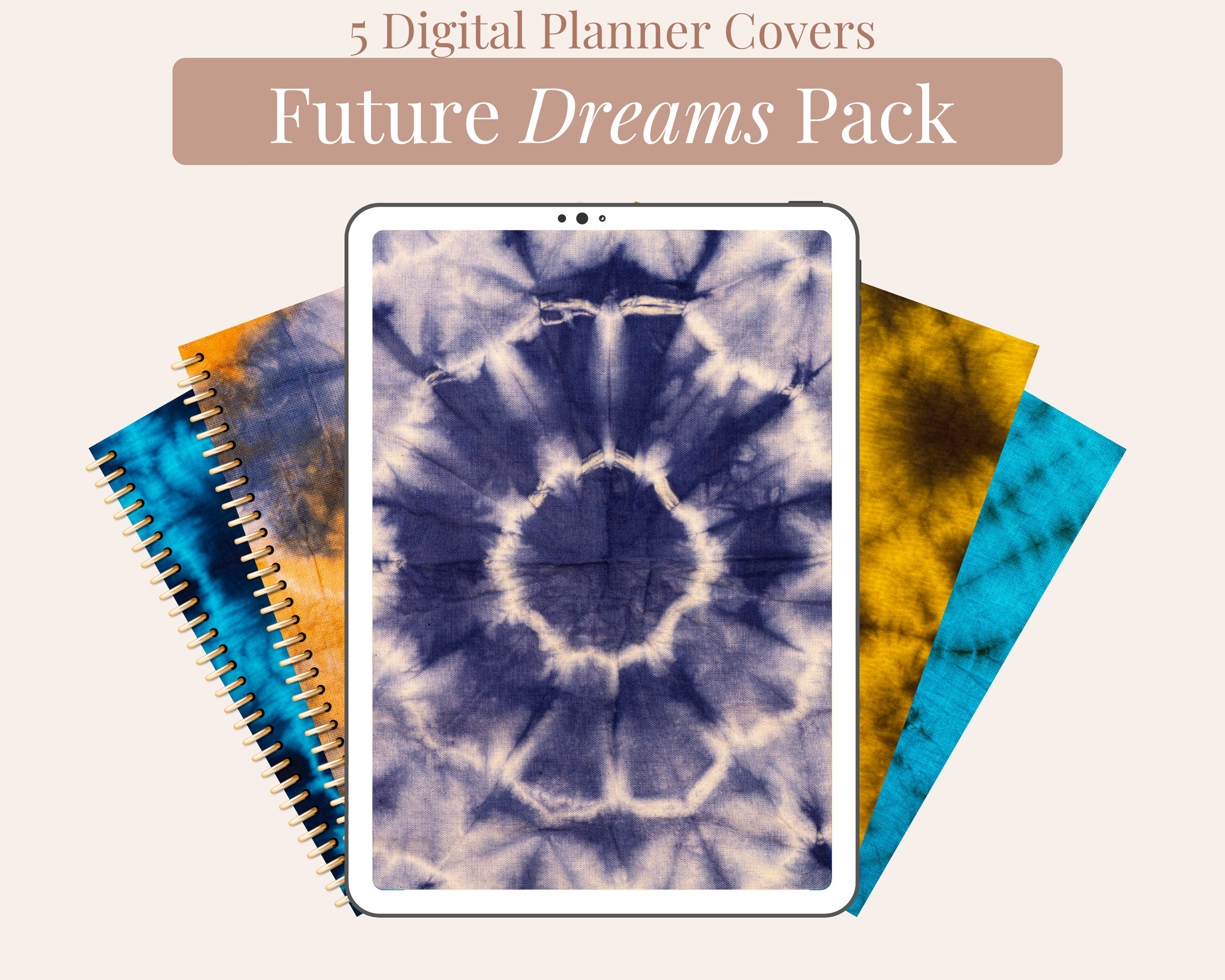 5 Digital Notebook Covers Digital Planner Good Notes Cover - Etsy