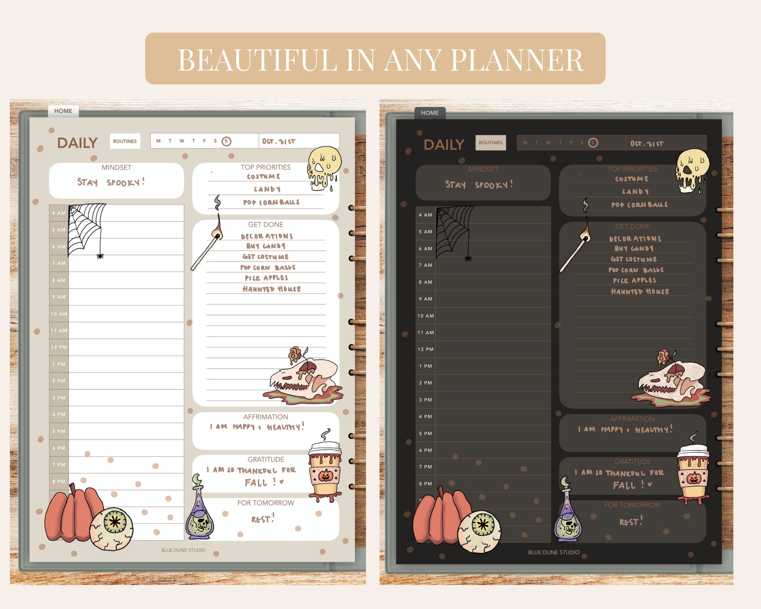 Halloween GoodNotes Sticker Book Digital Stickers Spooky | Etsy