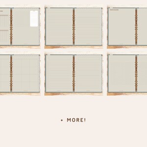 Undated Minimal Boho Goodnotes Digital Planner, iPad Planner ...