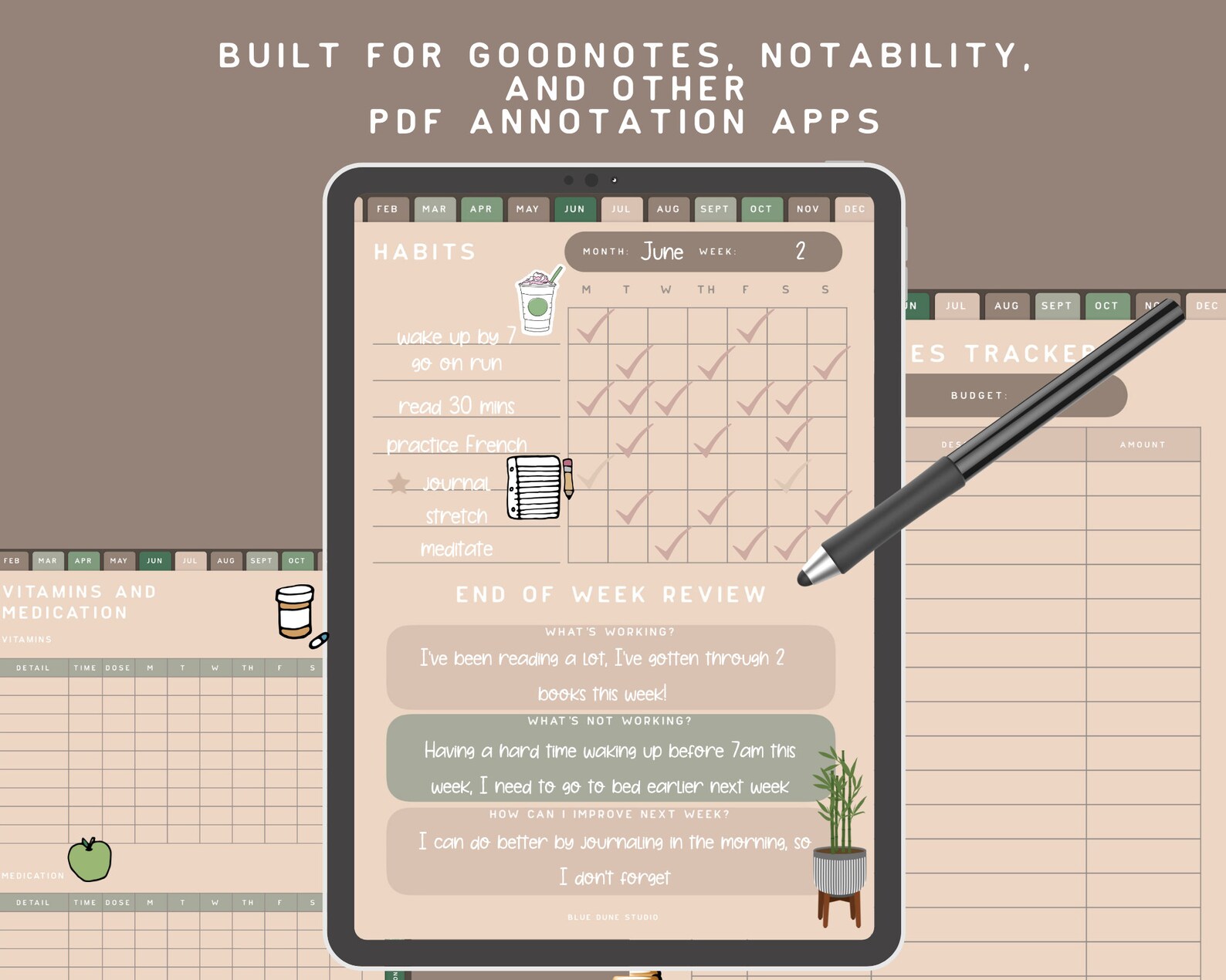 Goodnotes Planner Ipad Planner Notability Planner Digital - Etsy