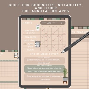 Goodnotes Planner, iPad Planner, Notability Planner, Digital Journal ...