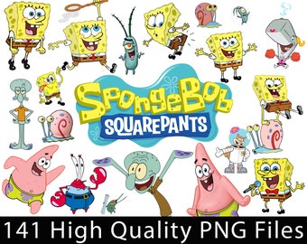 Spongebob Scrapbook | Etsy