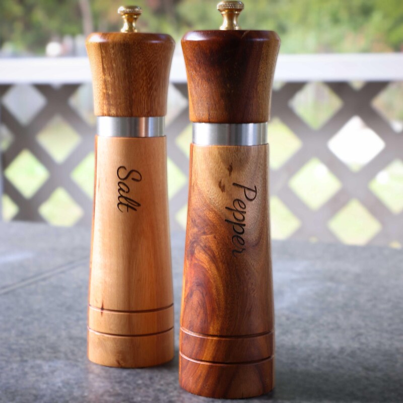 Wooden Pepper Mill - Etsy
