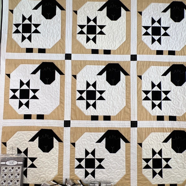 Sheep Quilt Pattern - Etsy